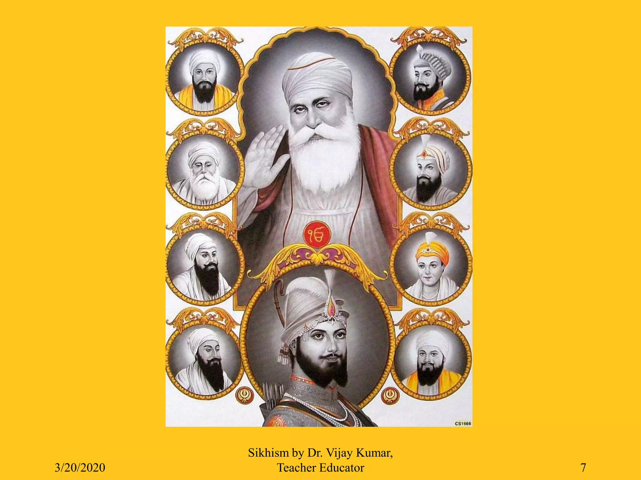 Sikhism by Dr. Vijay Kumar, Teacher Educator | PPT