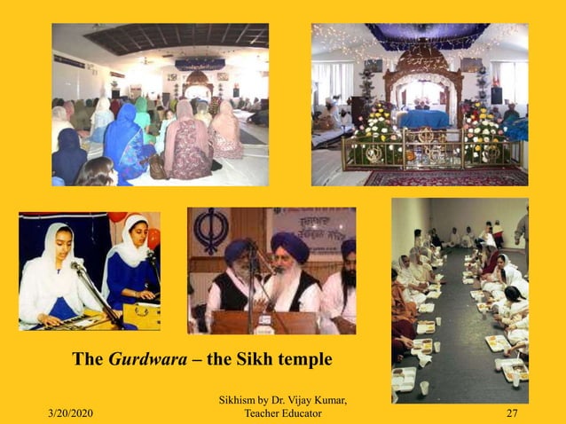 Sikhism by Dr. Vijay Kumar, Teacher Educator | PPT