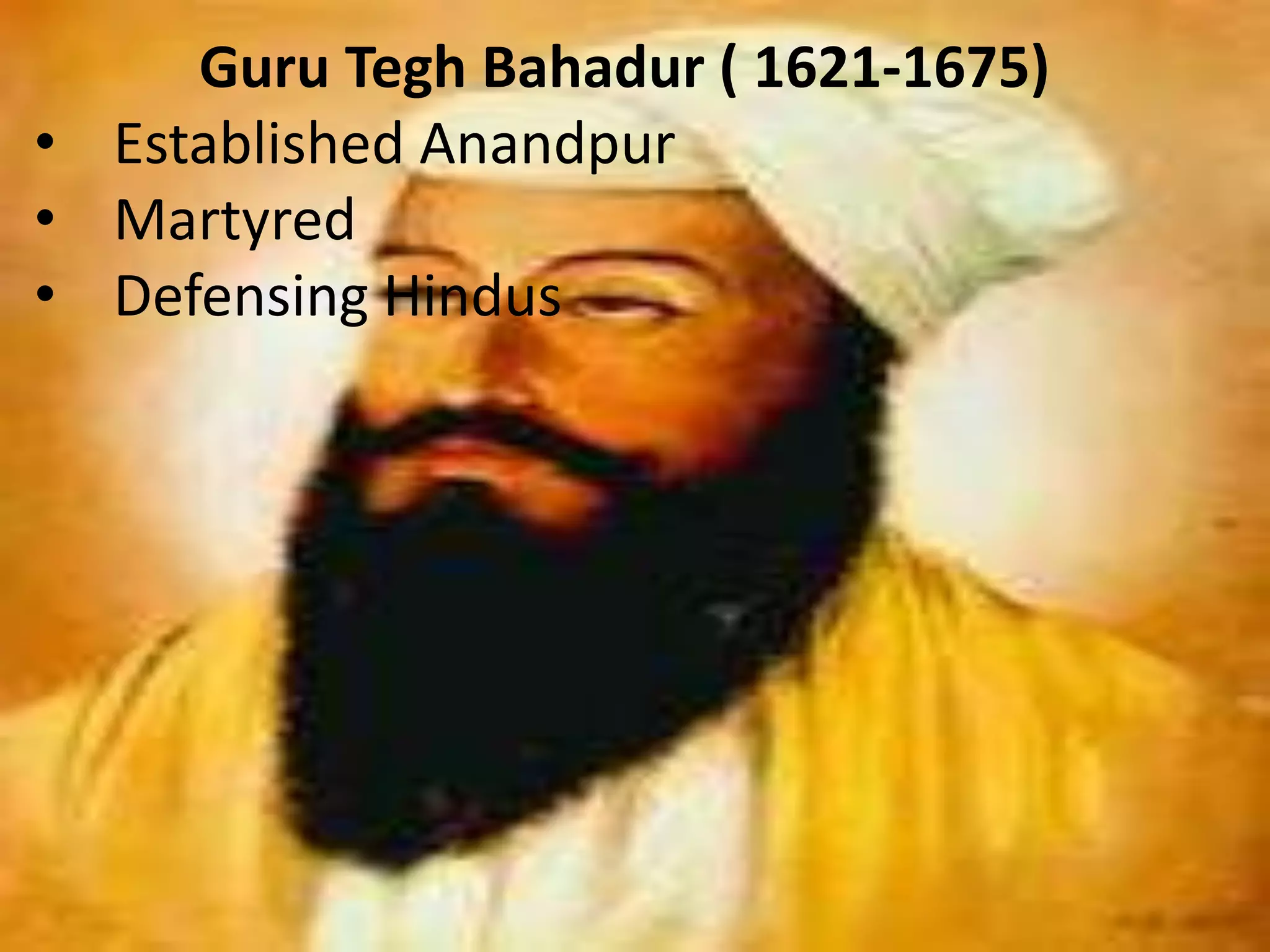 Sikhism History | PPTX