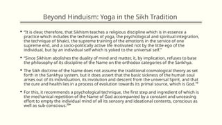 Sikhism - Beliefs and Practices Based on Assigned Reading | PPTX