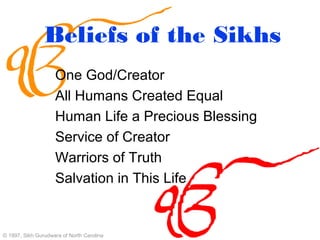 Sikhism slide show | PPT
