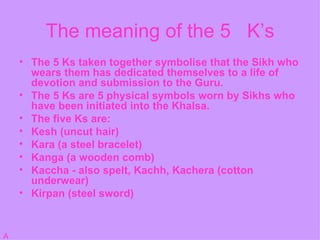 Sikhism | PPT | Sikhism | Religion & Spirituality