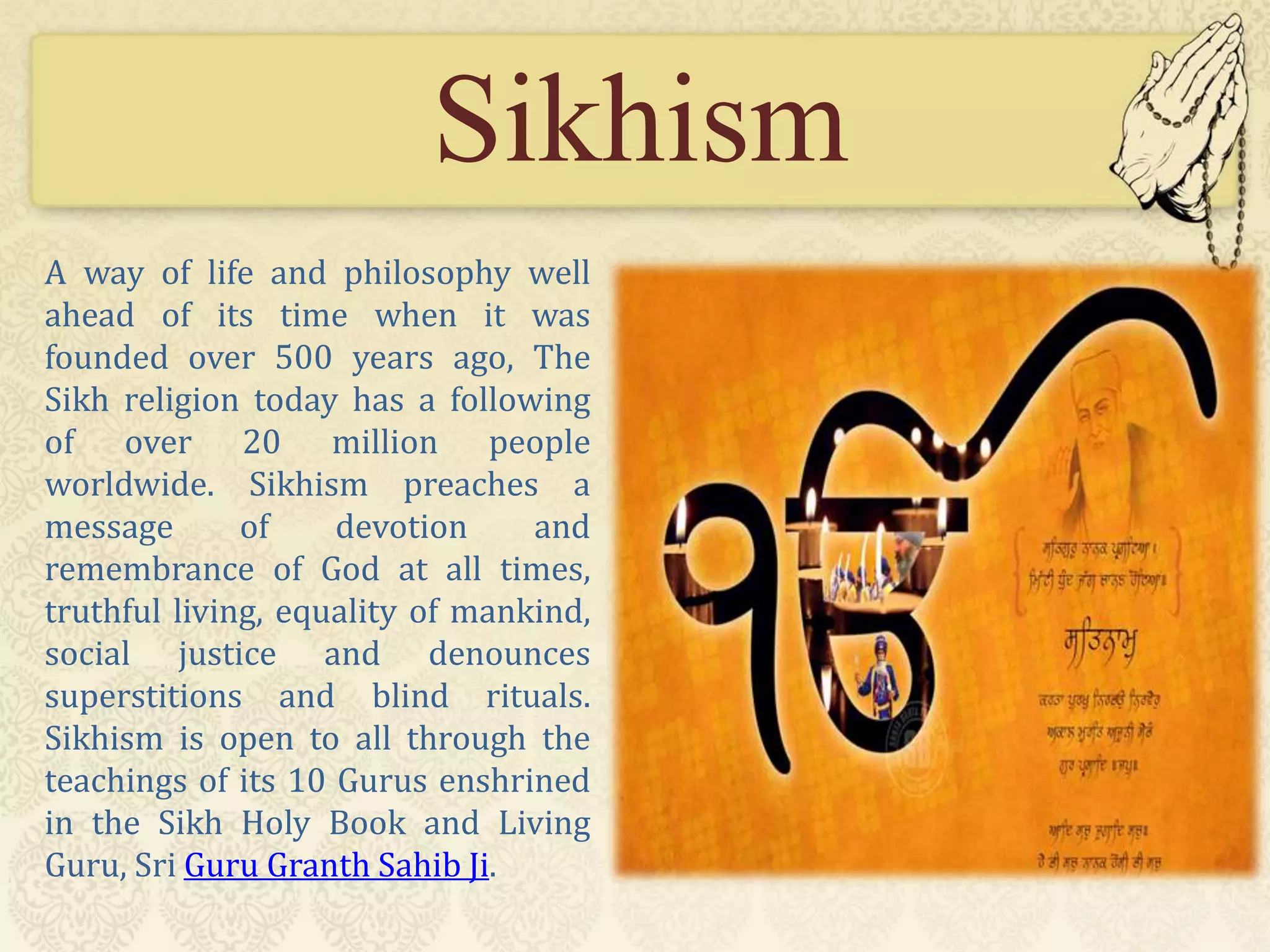 SIKHISM HISTORY | PPTX