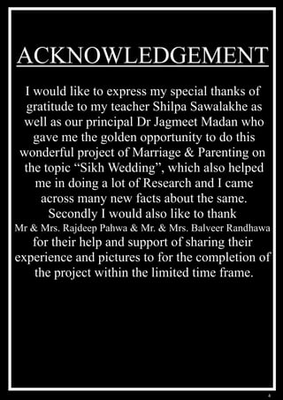 Sikh wedding - PDF | PDF