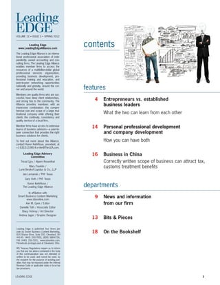 Sikich Leading Edge Magazine, Spring 2012 | PDF | Computing ...