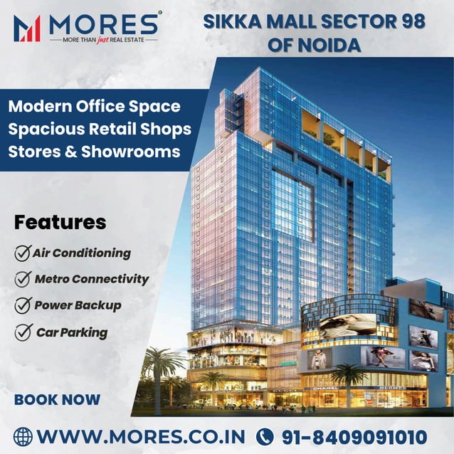 sikka mall of Sector 98, Noida Retail Spaces, Food Courts & Commercial ...