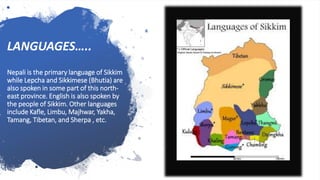 Culture of Sikkim | PPTX | Food & Drink