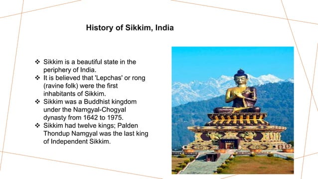 Sikkim Project File (presentation) | PPTX | Food & Drink
