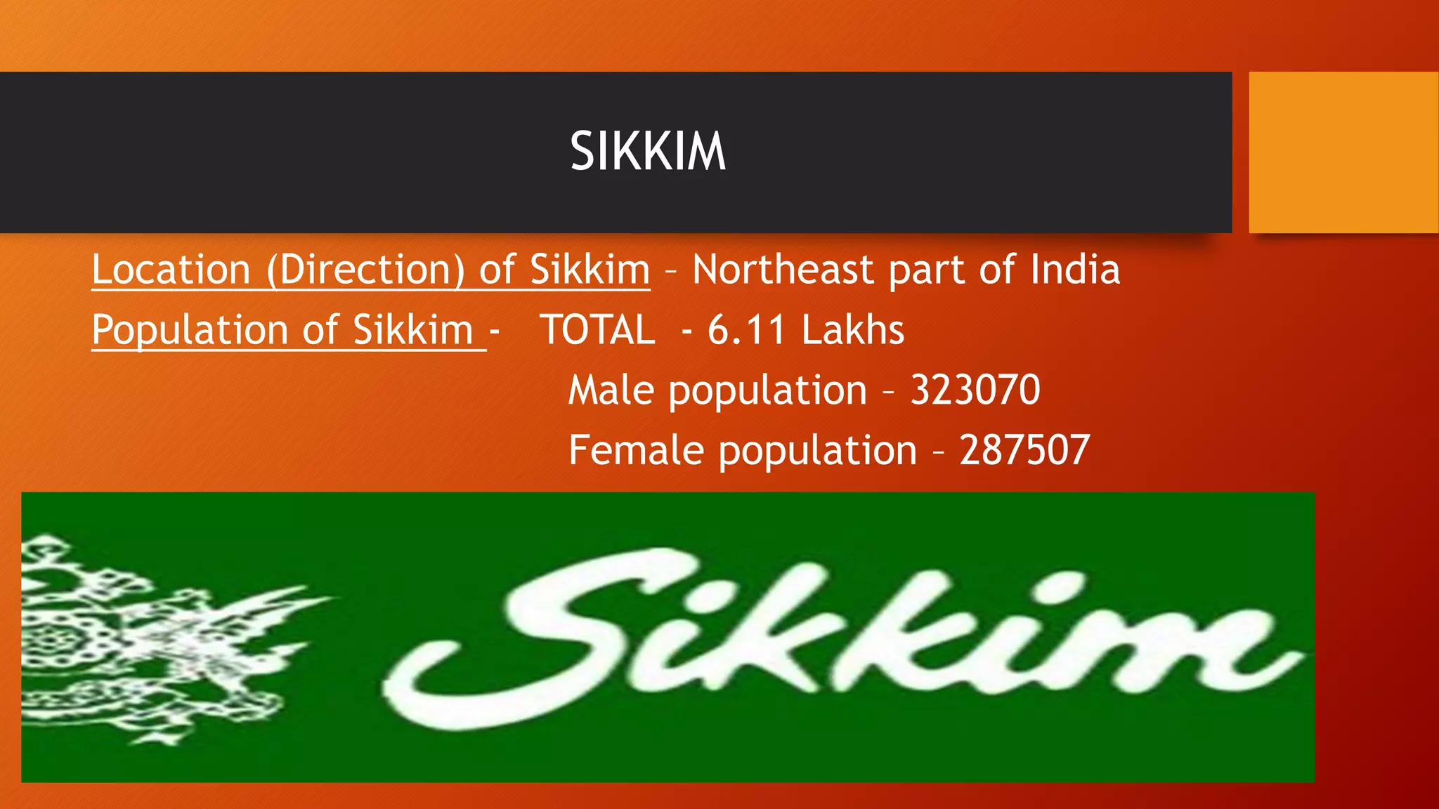 Sikkim .ppt