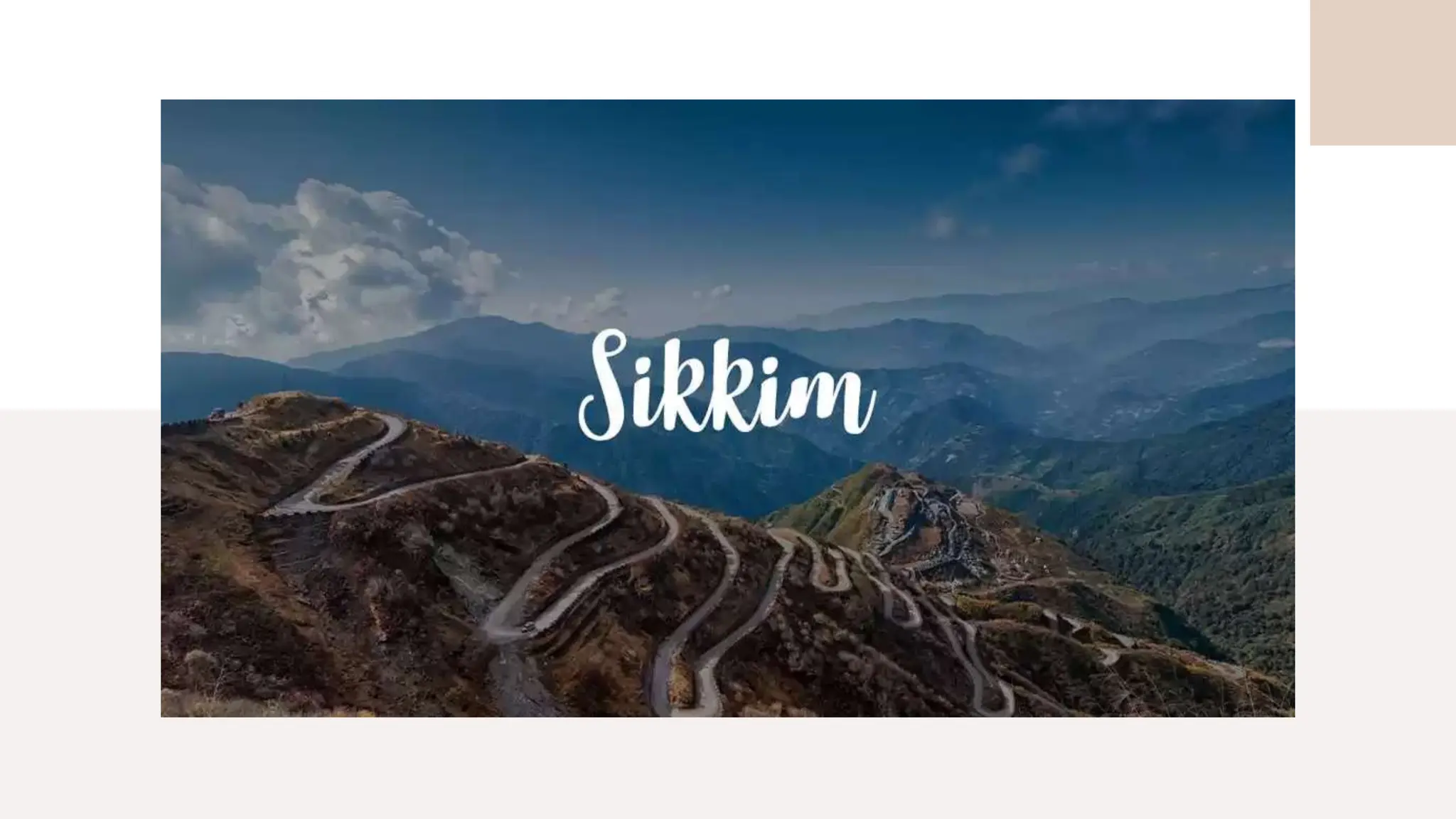 SIKKIM.pptx india sikkim geography presentation | PPTX