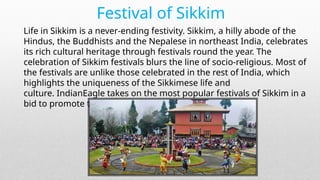 Sikkim Project File (Presentation)...... | PPTX