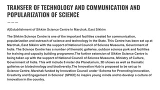 SIKKIM AND SCIENCE.pptx