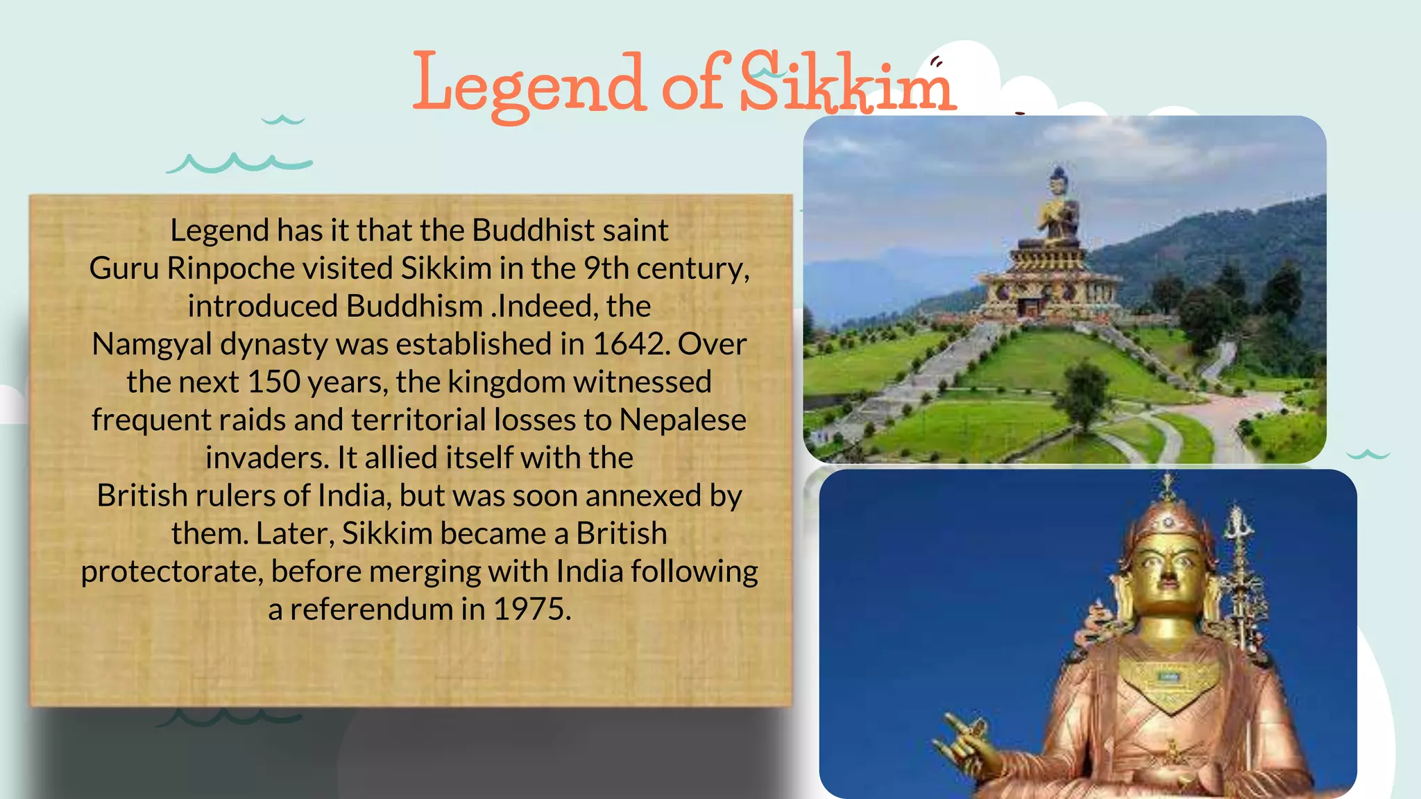 Sikkim art integrated project | PPTX