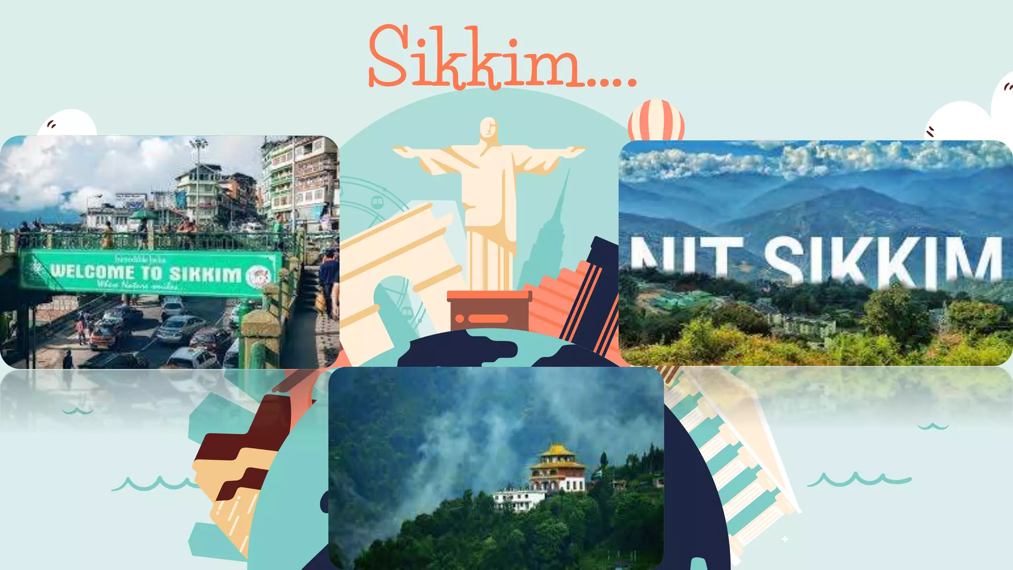 Sikkim art integrated project | PPT