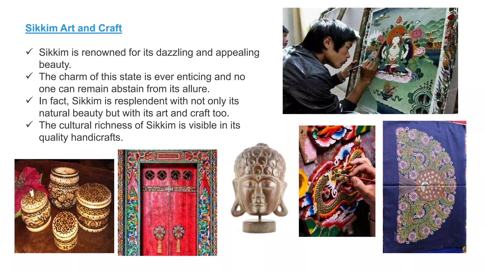 Sikkim Art Integration Project Presentation | PPTX