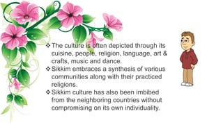 Sikkim Art Integration Project Presentation | PPTX