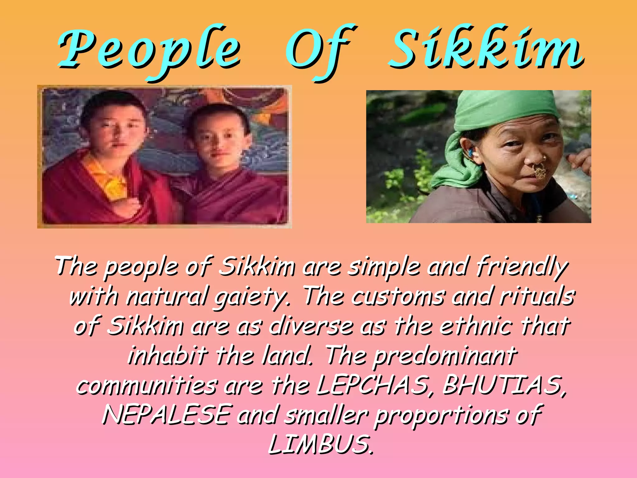 Sikkim ppt | PPT