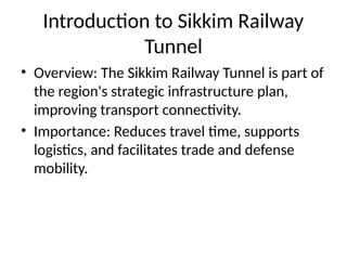 Sikkim_Railway_Tunnel_Presentation.pptxtfjvgf | PPT