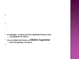 Sikkim Supreme Tvc Script | PPT