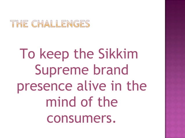 Sikkim Supreme Tvc Script | PPT | Business | Business and Finance