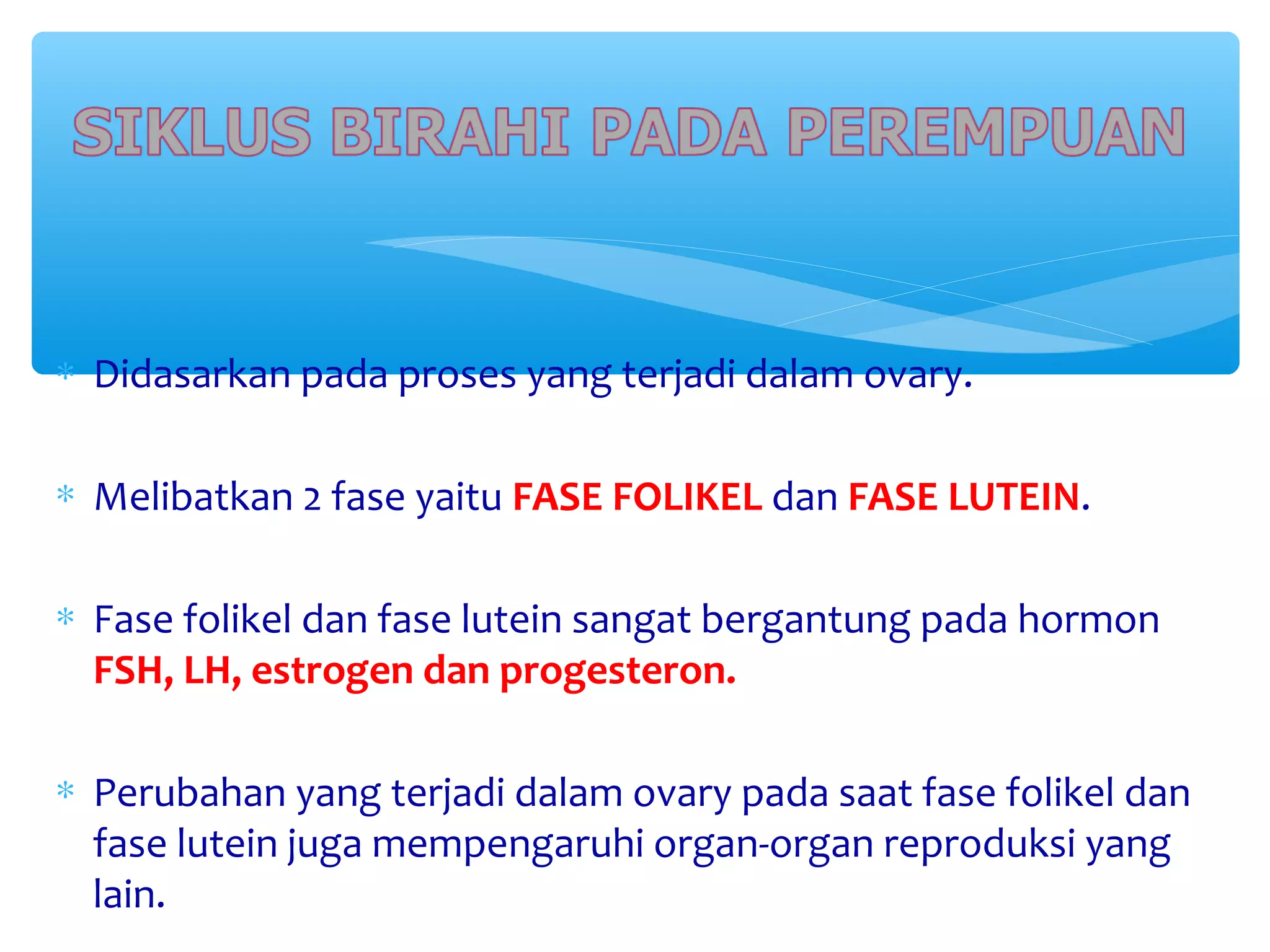 Siklus reproduksi | PPT