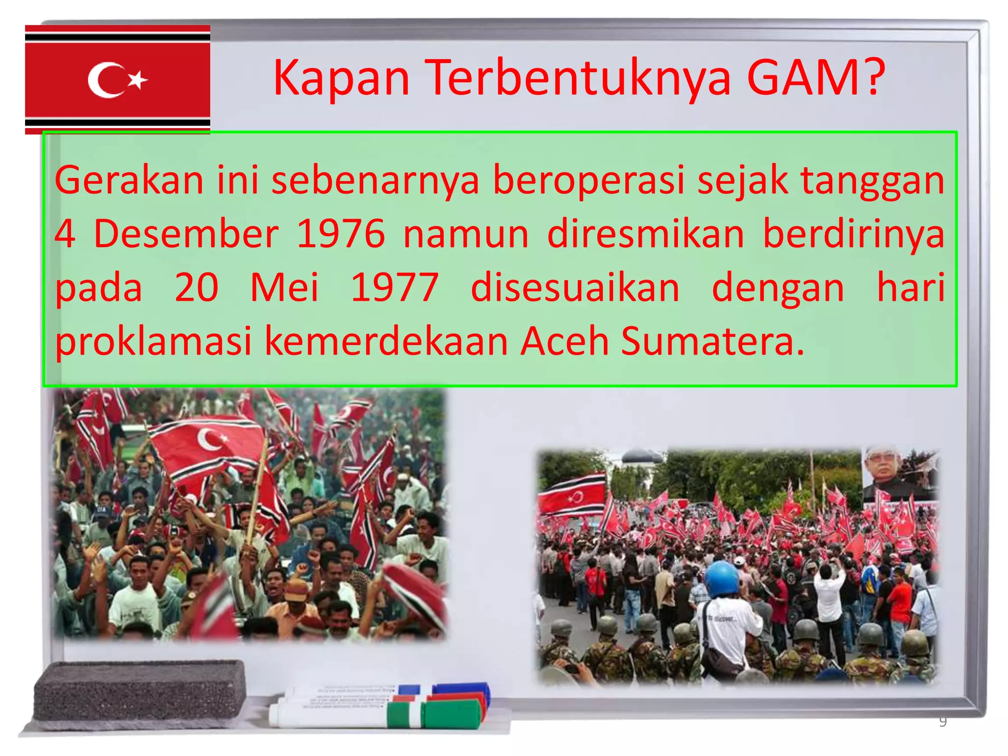 Gerakan Aceh Merdeka by Nesya | PPTX