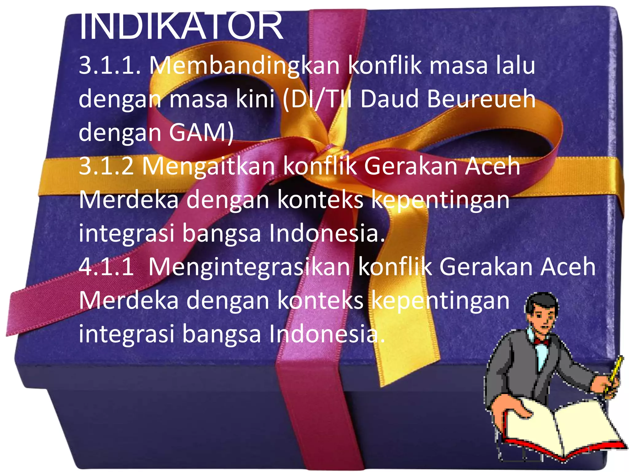 Gerakan Aceh Merdeka by Nesya | PPTX