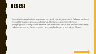 Siklus ekonomi | PPTX