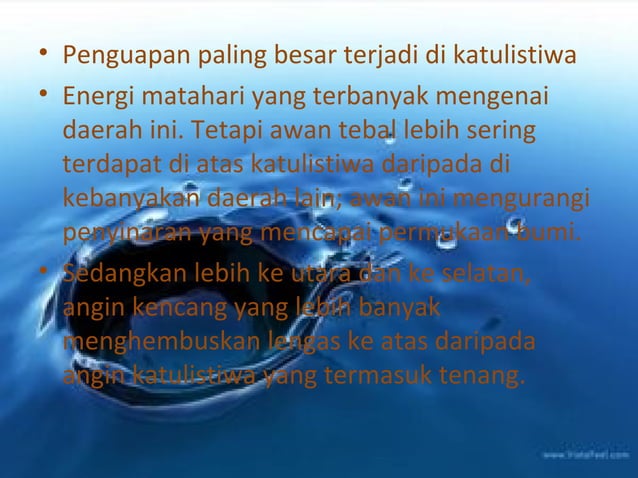 Siklus hidrologi | PPT