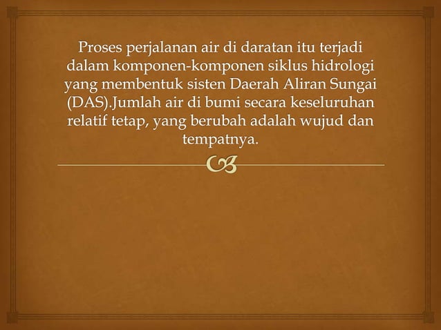 Siklus hidrologi | PPTX