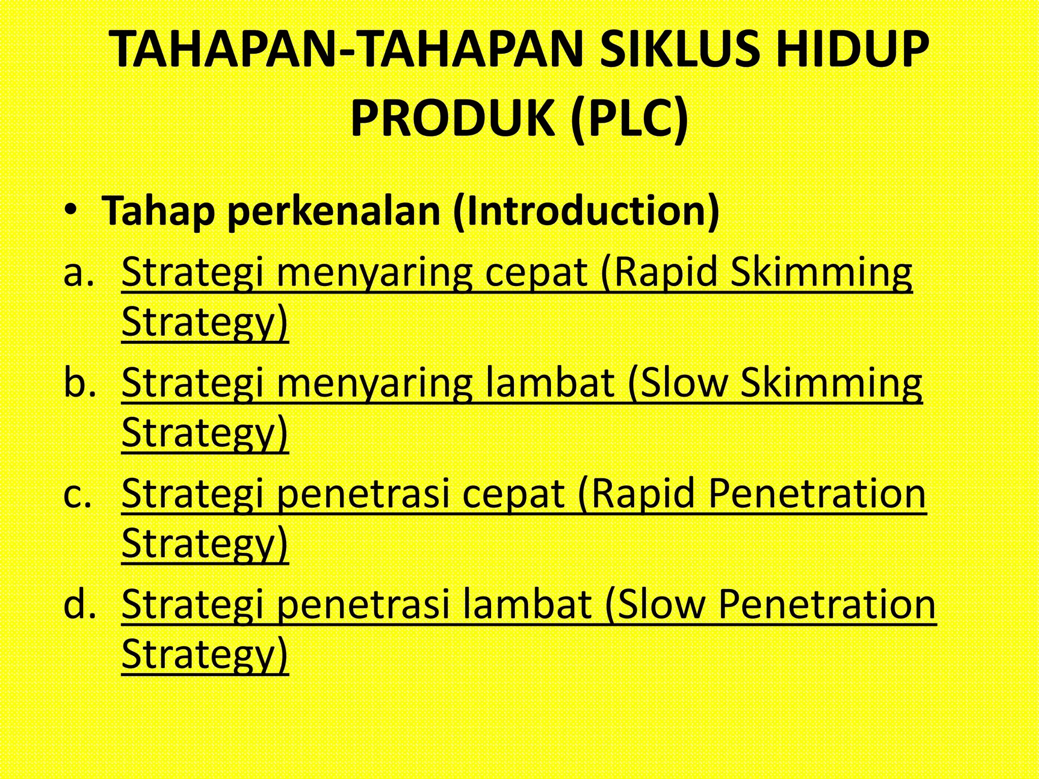 Siklus hidup produk | PPTX