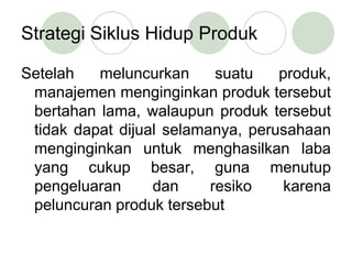 Siklus hidup produk 9 | PPTX