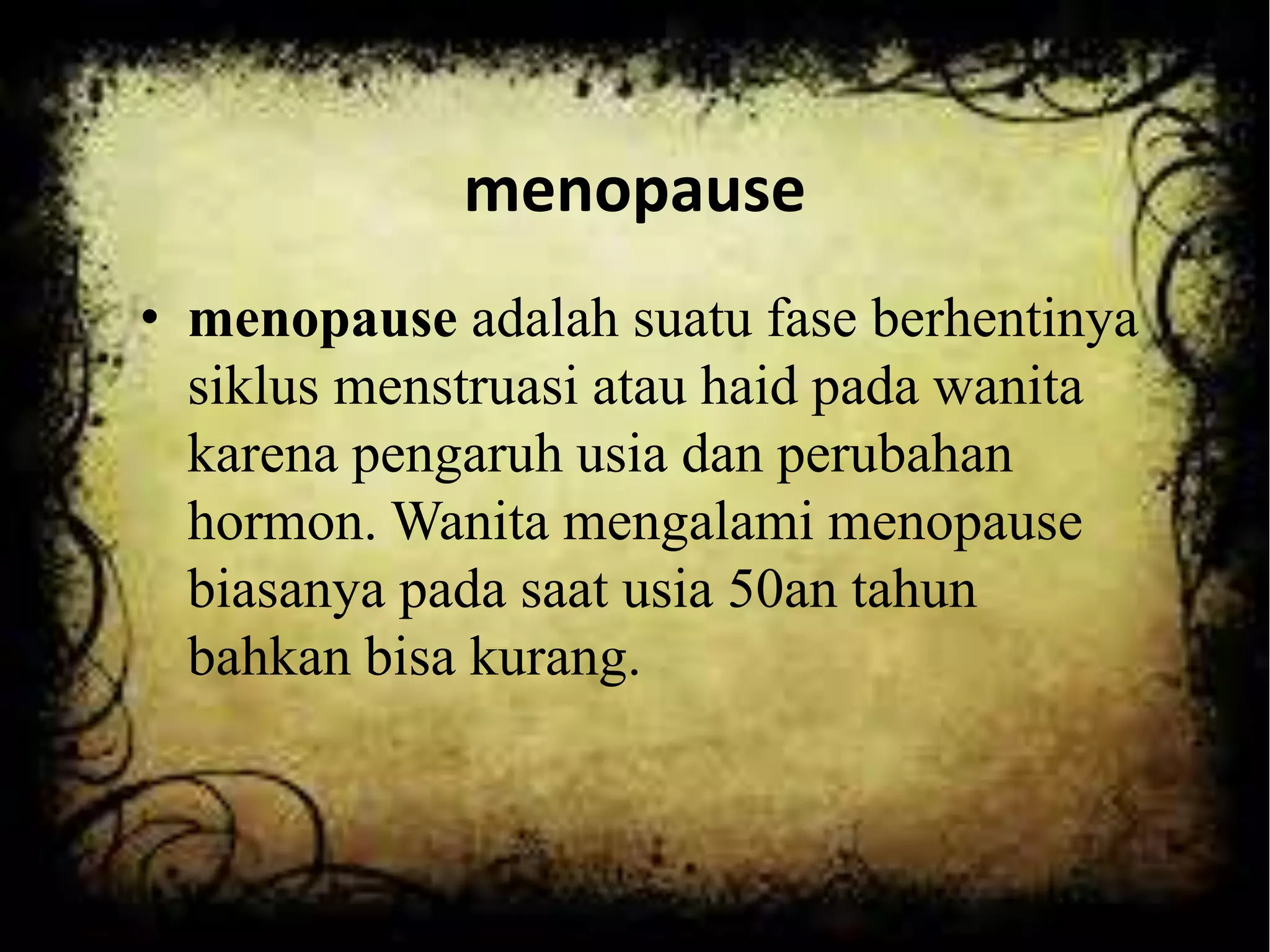 Siklus menstruasi dan hormon kelas 11 Science | PPTX