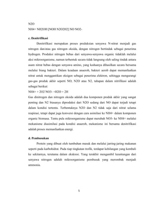 Siklus nitrogen | DOCX