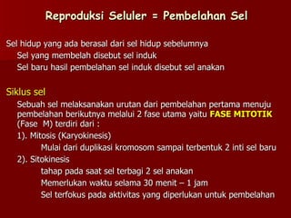 Siklus sel | PPT