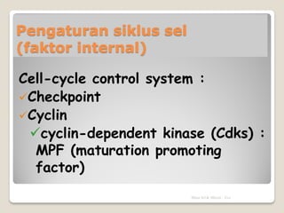 Siklus sel dan mitosis | PDF