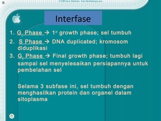 Siklus sel mitosis (Universitas Kuningan) | PPT