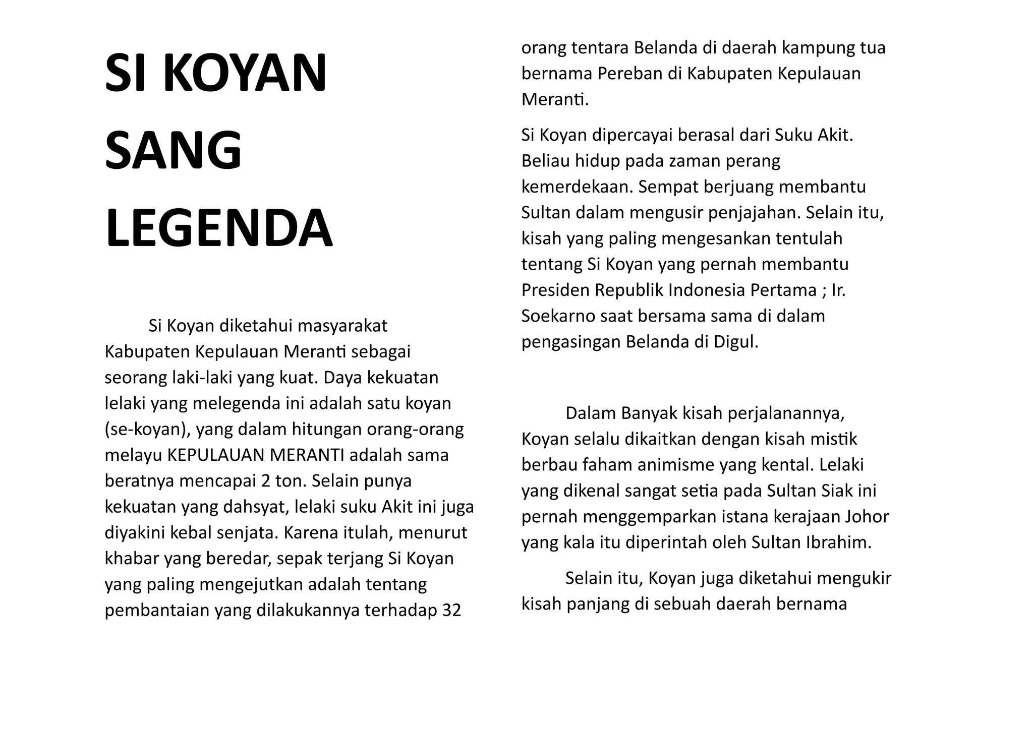 KUMPULAN CERITA LEGENDEA RAKYAT NUSANTARA.docx