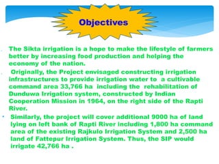 sikta-Irrigation-Project-By-.....KING.pptx