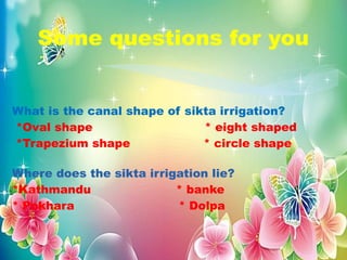 sikta-Irrigation-Project-By-.....KING.pptx