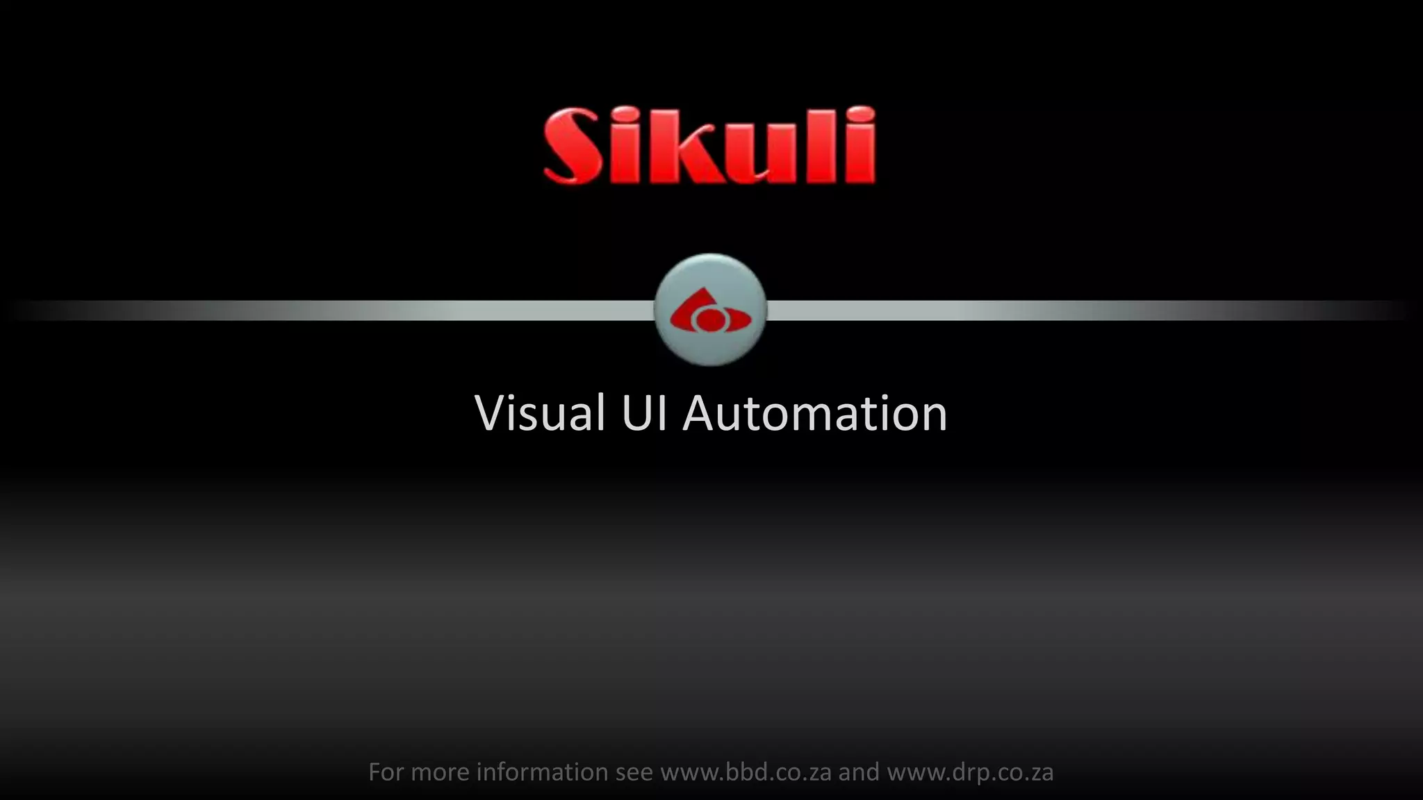 Sikuli | PPT