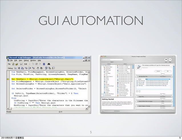 Sikuli Using Screenshots For Gui Automation And Testing Pdf Operating Systems Computer