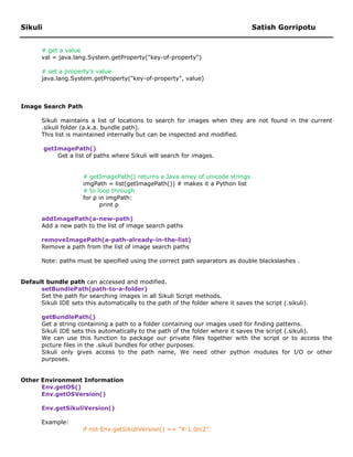 Sikuli | PDF