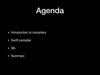 SIL - All you need to know about Swift Intermediate Language | PDF