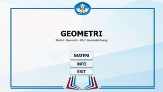 MTK M1 KB2a Geometri Ruang | PPTX