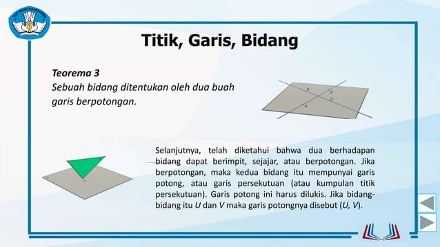 MTK M1 KB2a Geometri Ruang | PPTX
