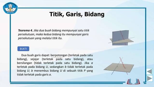 MTK M1 KB2a Geometri Ruang | PPTX
