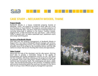 SILA - Facility Management Profile | PDF