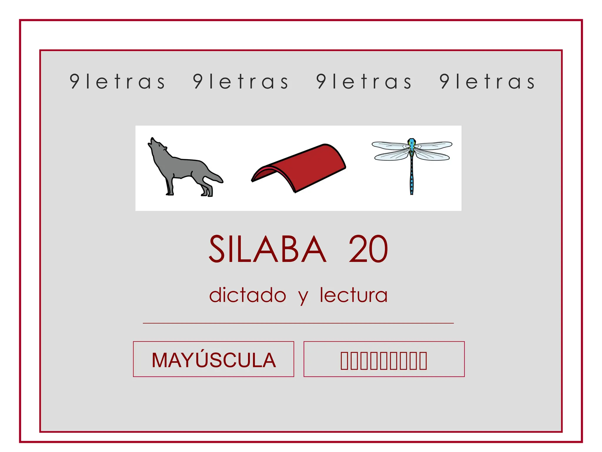 silabas para leer y escribir con denominación | PPT