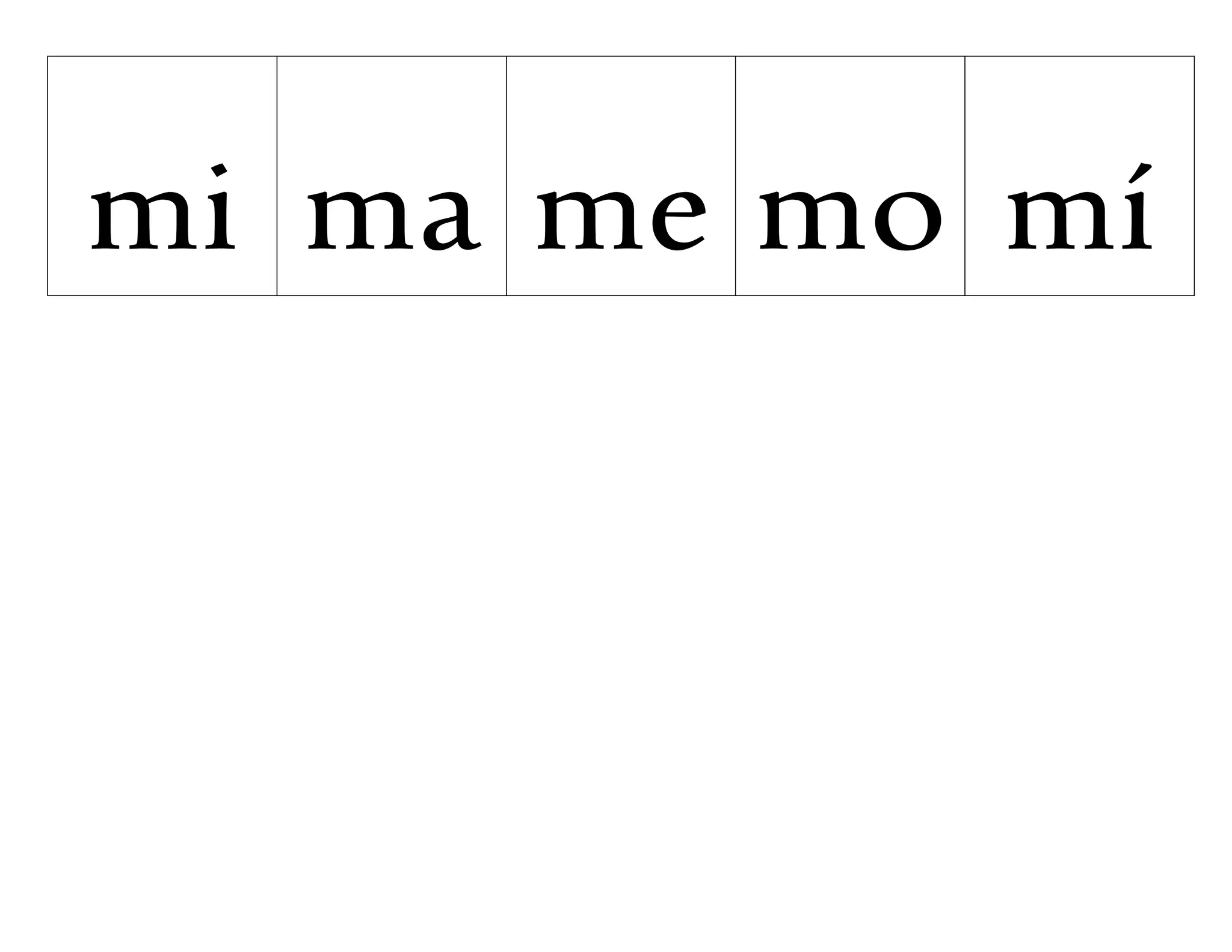 Silabas | DOCX